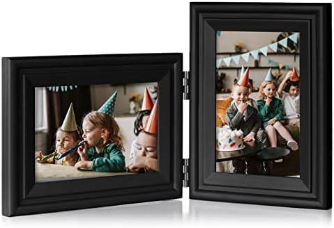 Amazon.com - Tamolus 4x6 Double Hinged Picture Frame Folding Photo ...