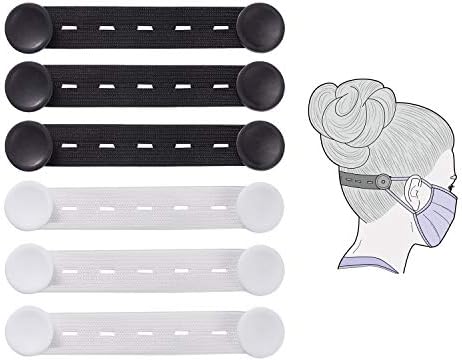 Amazon.com: ITEMporia Long Adjustable Mask Strap Extender Mask Holder ...