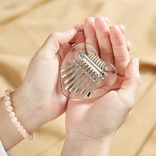 MYADDICTION Mini Kalimba 8 Key DIY Thumb Piano Steel Keys Accessories ...