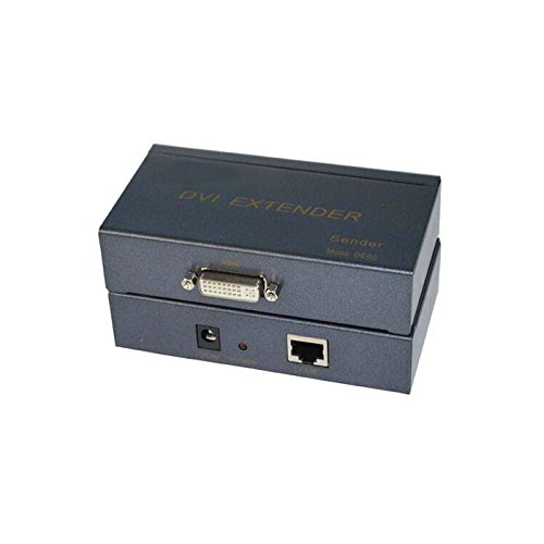 Amazon.com: Rocsai DVI DVI-D Booster Extender Over Single Cat6 Ethernet ...