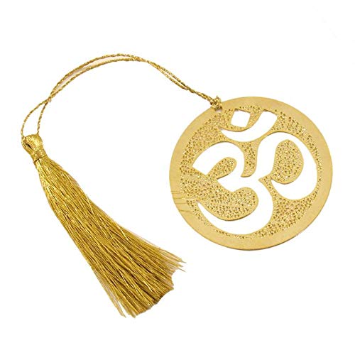 Religious Om Bookmark, Souvenir Metal Bookmark with Tassel,Pendant ...