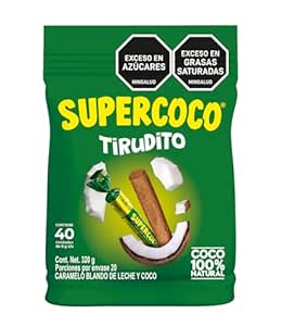 Amazon.com : Supercoco Tirudito – 40 Units (320g / 11.29 oz ...