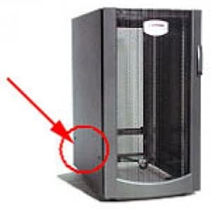 HP - Rack side panel - metallic graphite : Buy Online at Best Price in ...