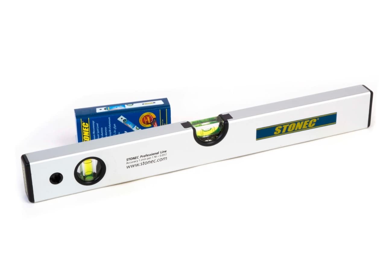 Stonec Aluminium Spirit Level, 30 cm Size : Buy Online at Best Price in ...
