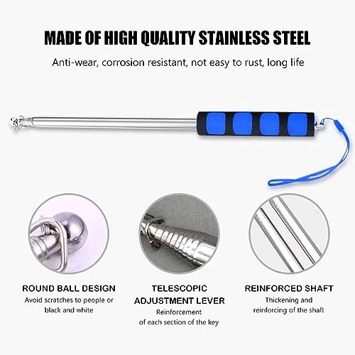 Telescopic Flag Pole, Portable Foldable Telescopic Flag Poles, Handheld ...