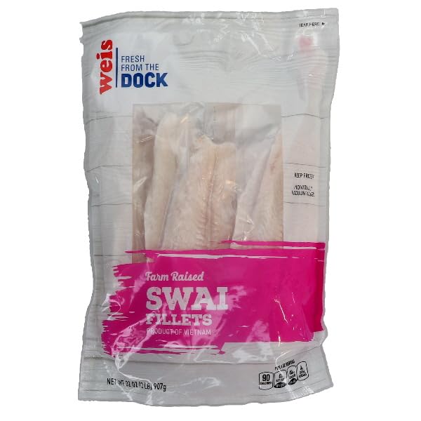 Amazon.com: Weis Quality, Swai Fillets Individually Quick Frozen, 32 ...