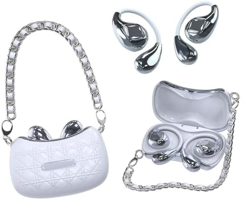 Amazon.com: Xmenha Open Over The Ear Earbuds Ear Buds Air Bone Conduction Headphones Wireless ...