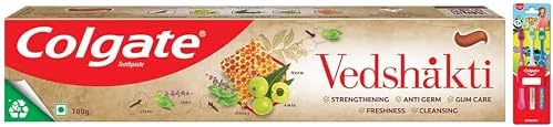 Colgate Vedshakti Toothpaste, Anti-Bacterial Paste For Whole Mouth ...