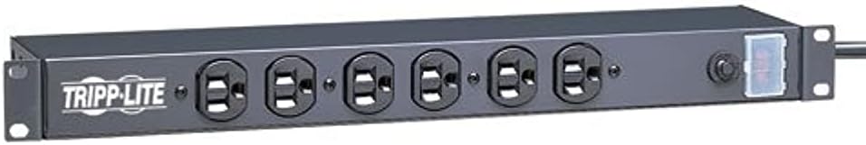 Amazon.com: Tripp Lite 6 Outlet Rackmount Network-Grade PDU Power Strip ...