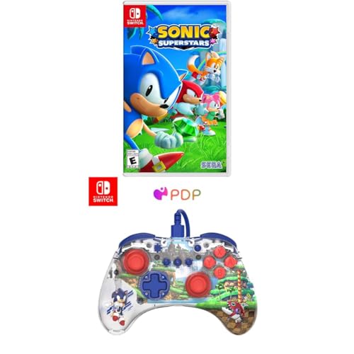 Sonic Superstars + Sonic REALMz Pro Controller Nintendo Switch ...