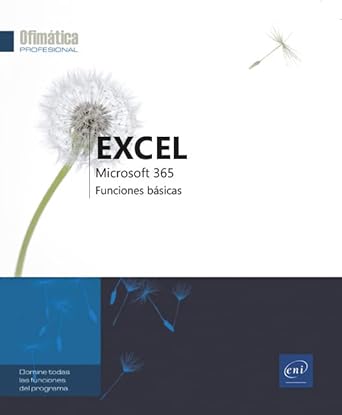 Excel Microsoft 365 Funciones Basicas: 9782409034381: Books - Amazon.ca