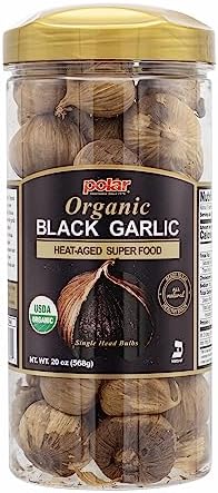 Amazon.com: MW Polar Ajo Negro Orgánico USDA 20 oz (Paquete de 1 ...