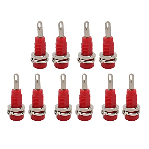 10 Pieces 2 mm Banana Plug Panel Mounted Extended Link Station ...