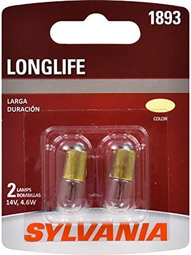 Amazon.com: SYLVANIA 2721 Long Life Miniature Bulb, (Contains 2 Bulbs ...