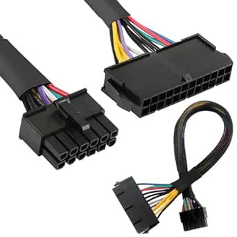 Amazon.com: DKARDU 24 Pin to 12 Pin ATX PSU Main Power Adapter Cable ...