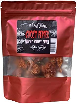 Amazon.com: 5 Whole Ghost Pepper Dried Intact Seed Pods +2 Free Super ...