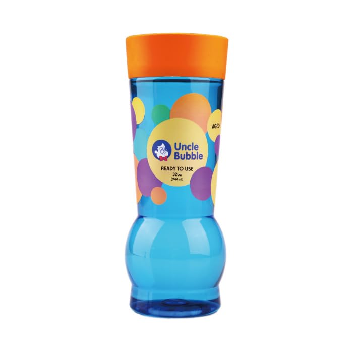 Amazon.co.jp: Uncle Bubble しゃぼん玉液 Orange Cap 16オンス(472ml) 小さい 連続小球作成可能 しゃぼん玉が無数に連続して作れる！割れにくい 特製 ...