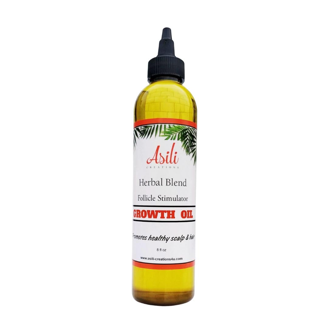 Amazon.com: Asili Creations Herbal Follicle Stimulator Hair & Scalp Oil ...