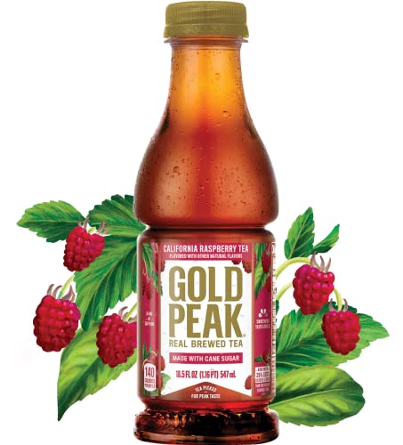 Amazon.com : Gold Peak Tea Bottles, 18.5 Fl Oz, 6 Bottles (California ...