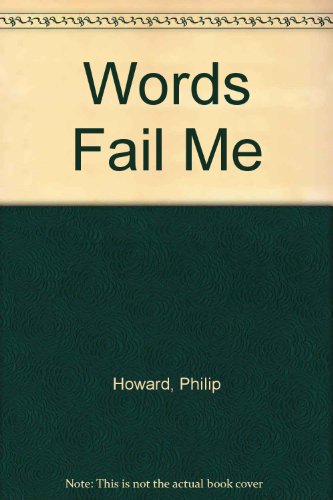 『Words Fail Me』｜感想・レビュー - 読書メーター