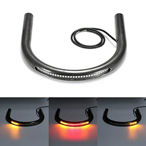 Snapklik.com : 227mm/8.9 Rear Seat Hoop - Motorcycle Frame Hoop LED ...