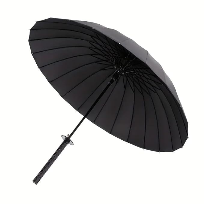 MAHOSTAV Samurai Sword Handle Umbrella, Katana Umbrella Automatic ...