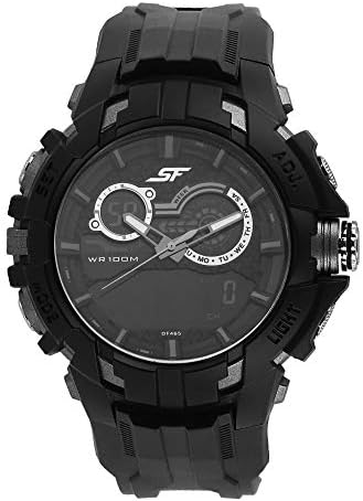 SF Analog-Digital Black Dial Men's Watch-NL77070PP06/NP77070PP06 ...