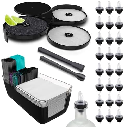 Amazon.com: Esatto Home Bar Supply Bar Equipment and Supplies 1 Black ...