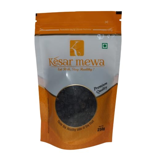 KESAR MEWA Black Raisins | Kali Kishmish | Munakka Dry Fruits ...
