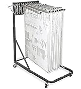 Amazon.com: Adir Mobile Blueprint Holder – Construction Plan Rack, Map ...