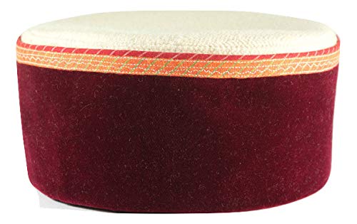 Himpure Unisex Himachali Woollen Hat (Multicolour Free Size Traditional ...