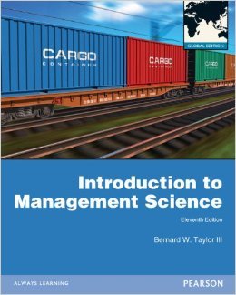 Introduction to Management Science: Bernard W. Taylor III ...