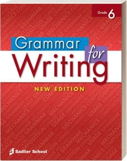 Grammar for Writing Grade 6 New Student Edition: Sadlier: 9781421773667 ...