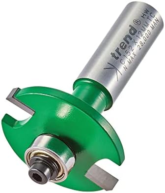 Trend CraftPro Biscuit Jointer Router Cutter Bit, 1/2 Inch Shank, For ...