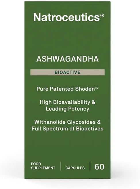 Natroceutics Ashwagandha BioActive Pure Patented Shoden 60 Vegan ...