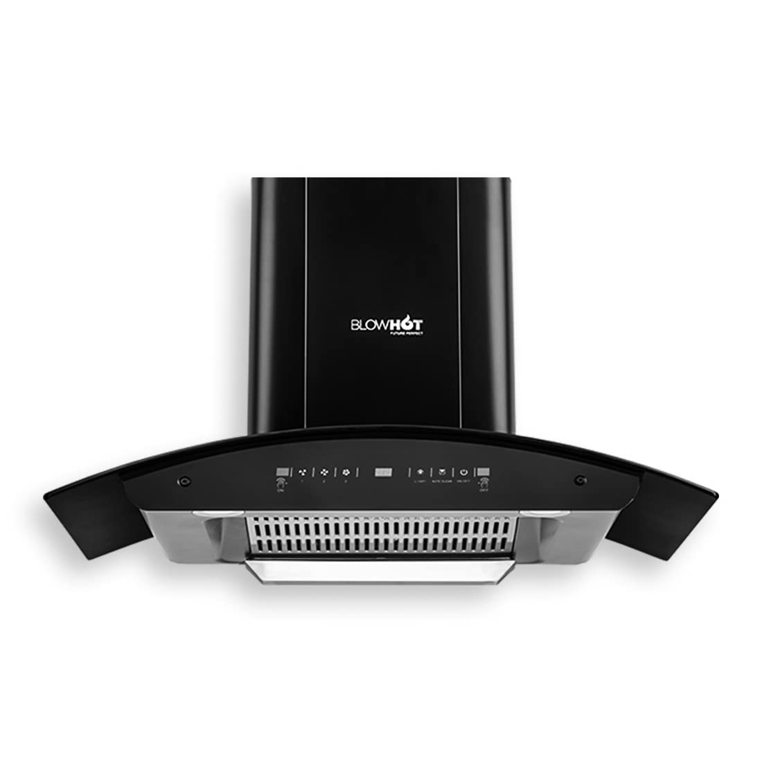 BLOWHOT 90 Cm 1200 m3/h Filterless Chimney | Heat Auto Clean | Curved ...