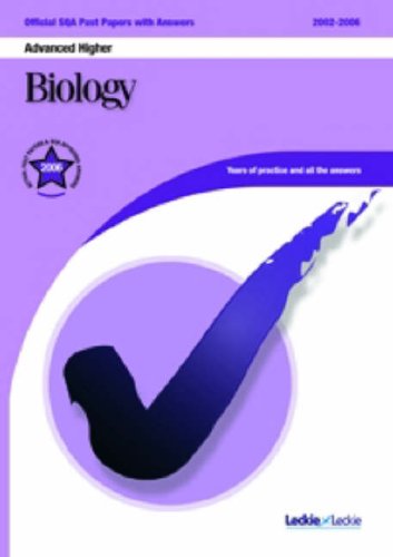 Biology Advanced Higher SQA Past Papers : Amazon.fr: Livres