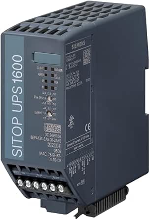 Amazon.com: 6EP4134-3AB00-2AY0,SITOP UPS1600,10 A,Ethernet/PROFINET ...