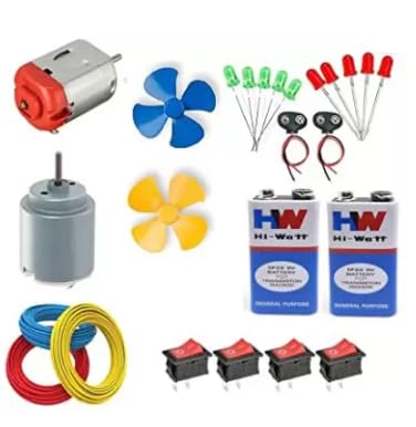 Buy Science & Fun Innovation Kit Dc Motor with Propeller / 9v Battery ...