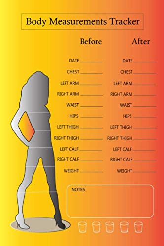 Body Measurements Tracker: 2020 log book to track your weight loss ...