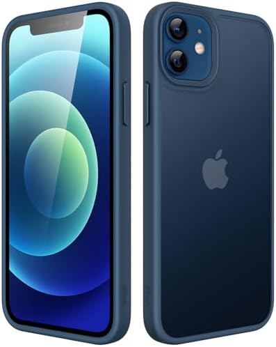Amazon.com: JETech Matte Case for iPhone 12 Mini 5.4-Inch, Shockproof ...