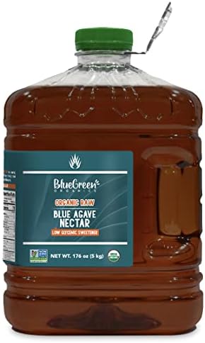 Amazon.com : BLUE GREEN ORGANICS, Agave syrup, Agave gallon, Agave ...
