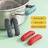 Amazon.com: 2PCS Silicone Anti-Scald Pot Handle Cover - 2023 New Non ...