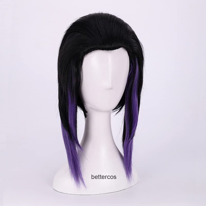 Mudson Wig for Kimetsu no Yaiba Kochou Shinobu Wig Heat Resistant ...