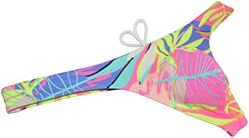 OROCOJUCO Sport Mens Print Thong Swimsuit Contour Pouch Bikini Swimwear ...