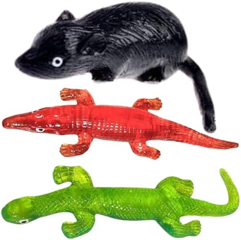 Buy MINNA BAZZAR Sticky Stretchy Animal Lizard Crocodile Mouse Relieve ...
