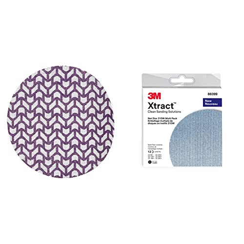 3M Xtract Cubitron II Net Disc 710W, 80+, 6 in, Die 600Z, Pack of 50 ...