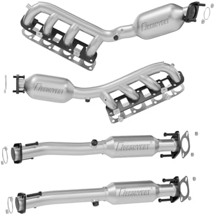 Amazon.com: A-Premium Front 2-PC Exhaust Manifold Catalytic Converter ...