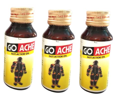 GO ACHE OIL l Fast Action oil 100 ML (PACK OF 03) : Amazon.in: Health ...