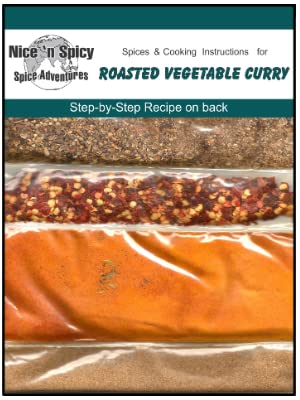 Amazon.com : Nice'n Spicy Roasted Veg Curry Sachet | 2 Pack = 2 Family ...